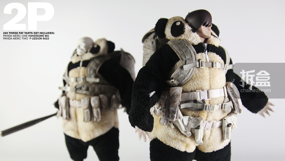3A TOYS发售吴英俊熊猫人套装 - 拆盒