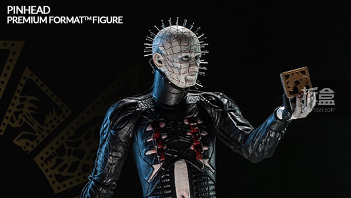 Sideshow 21寸《猛鬼追魂3》钉子头Pinhead PF全身像 - 拆盒