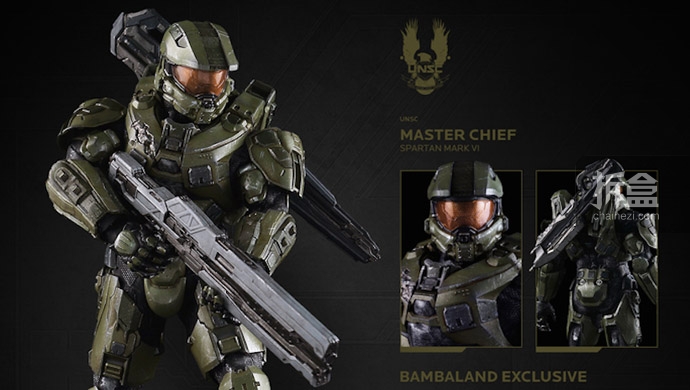 3A TOYS即将发售《HALO》Master Chief士官长 - 拆盒