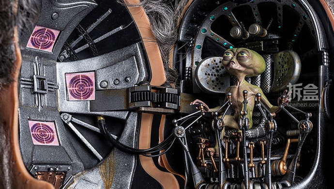 ECC《MIB黑衣人》珠宝商Gentle Rosenburg 1:1胸像 - 拆盒