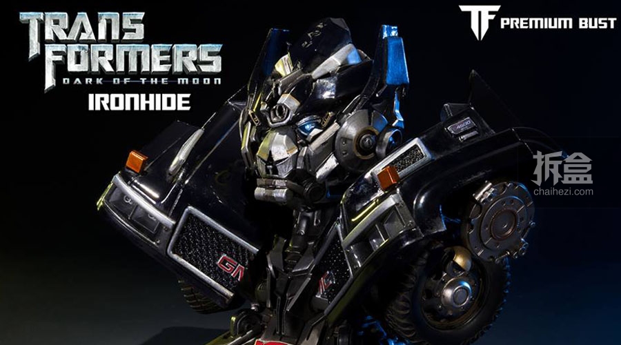 Prime 1 Studio将推出《变形金刚3》IRONHIDE铁皮胸像 - 拆盒