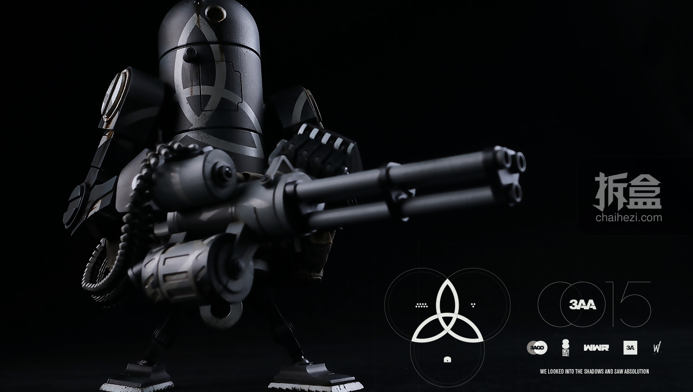 3A TOYS今日发售2015年3AA会员礼 - 拆盒