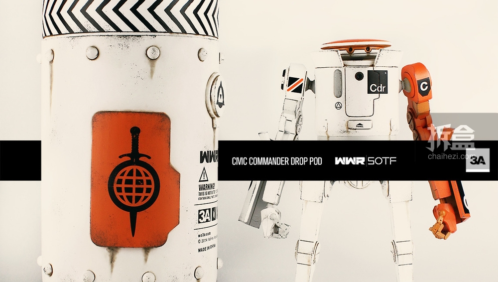 3A TOYS发售WWR SOFT系列CIVIC DROPCLOTH MK1.5 - 拆盒