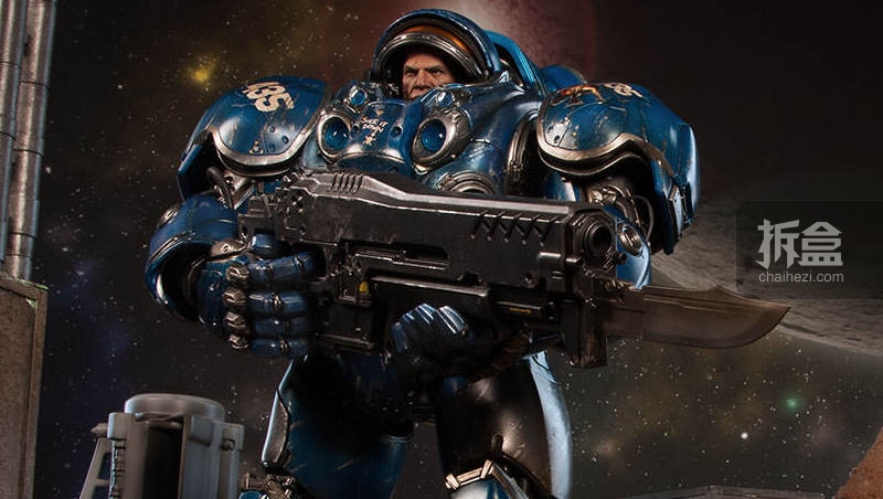 Sideshow发售《星际争霸2》机枪兵Tychus泰克斯 - 拆盒