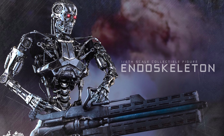 HotToys《终结者5：创世纪》Endoskeleton 1：6比例珍藏人偶 - 拆盒