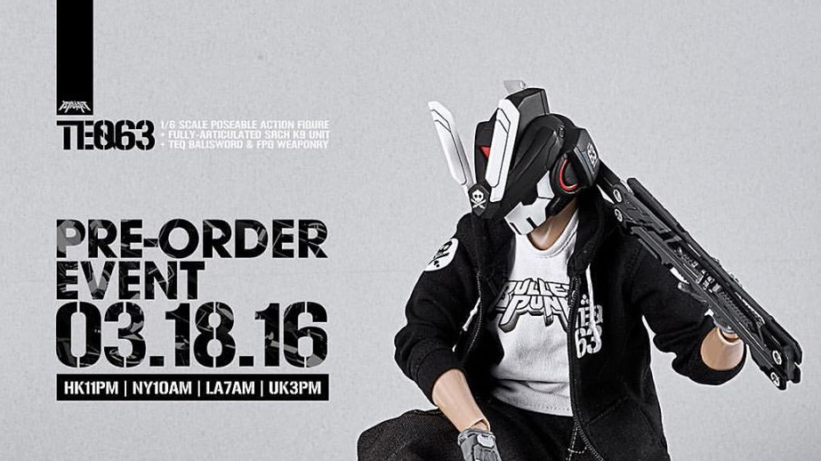 Devil Toys x 菲律宾设计师QUICCS 1:6人偶第一弹-TEQ63 即将开订 - 拆盒