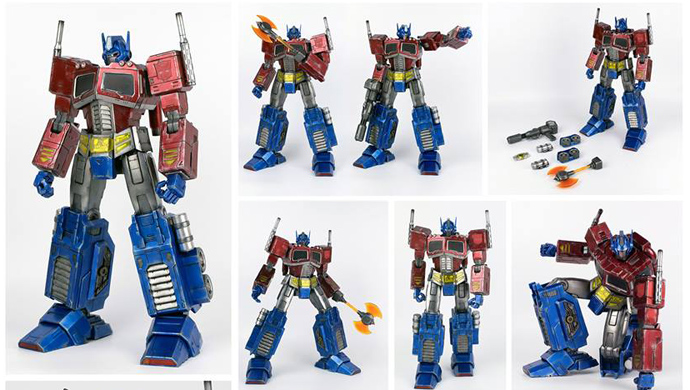 ROLL OUT！3A TOYS x Hasbro 变形金刚G1 擎天柱 - 拆盒