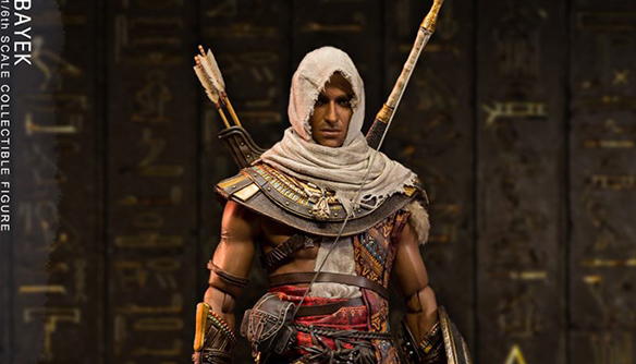 DAMTOYS《刺客信条：起源》巴耶克 Bayek 1:6可动人偶 - 拆盒