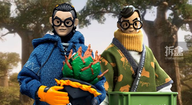 COME4ARTS × THE EMPTY CLUB 绿洲企划 50%潮流可动人偶 - 拆盒