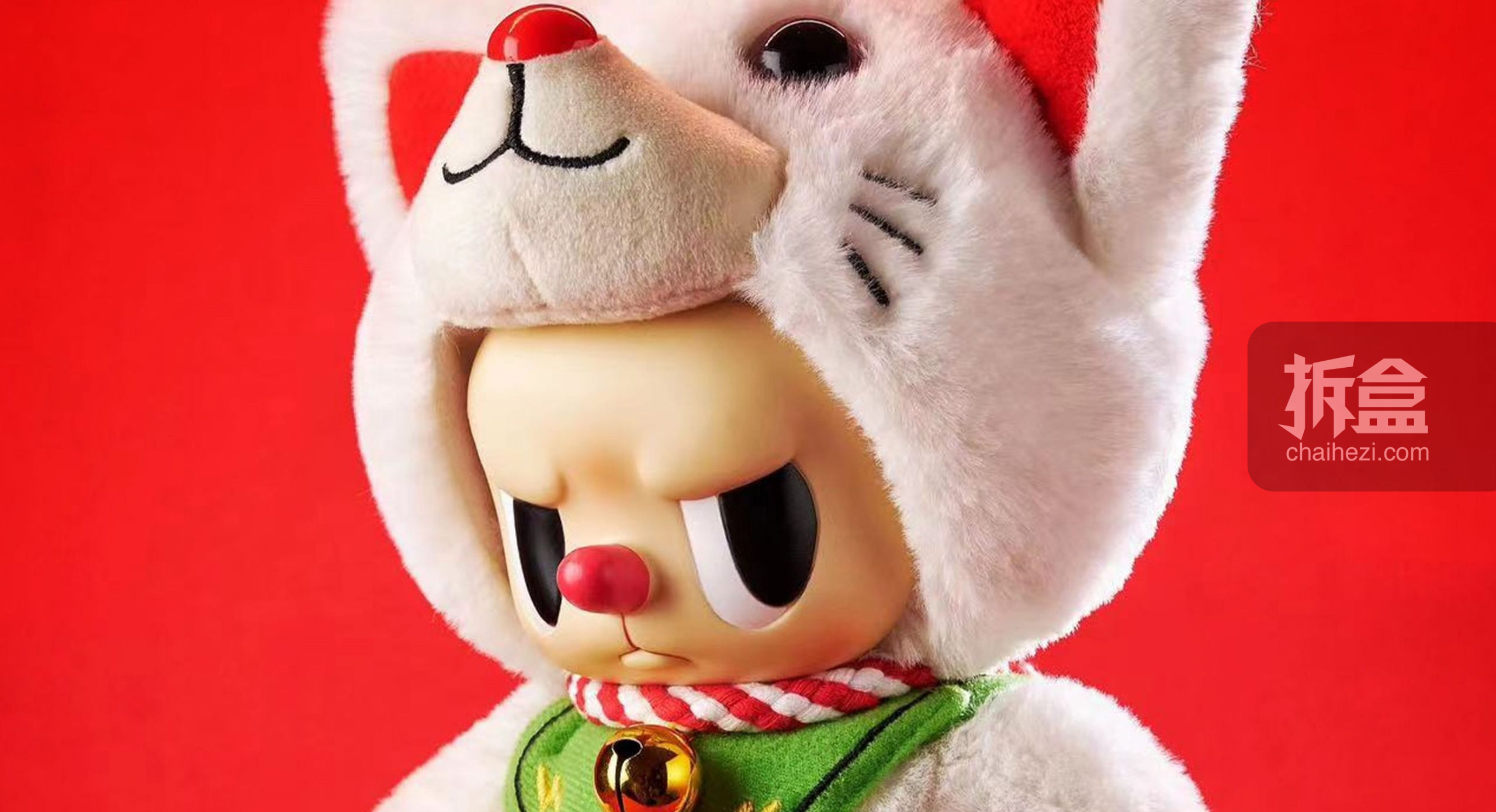 YOOT TOY REBEL MONEY CAT 招财猫 35CM潮玩手办摆件 - 拆盒