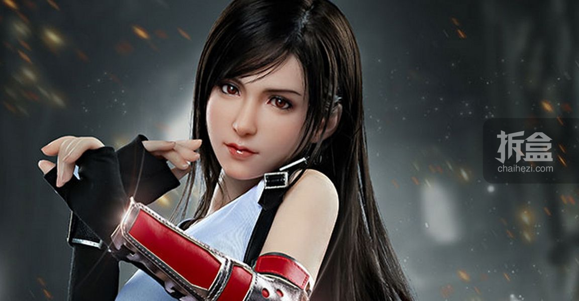 SGD STUDIO 格斗女神 TIFA 蒂法最终幻想1/3可动人偶 - 拆盒