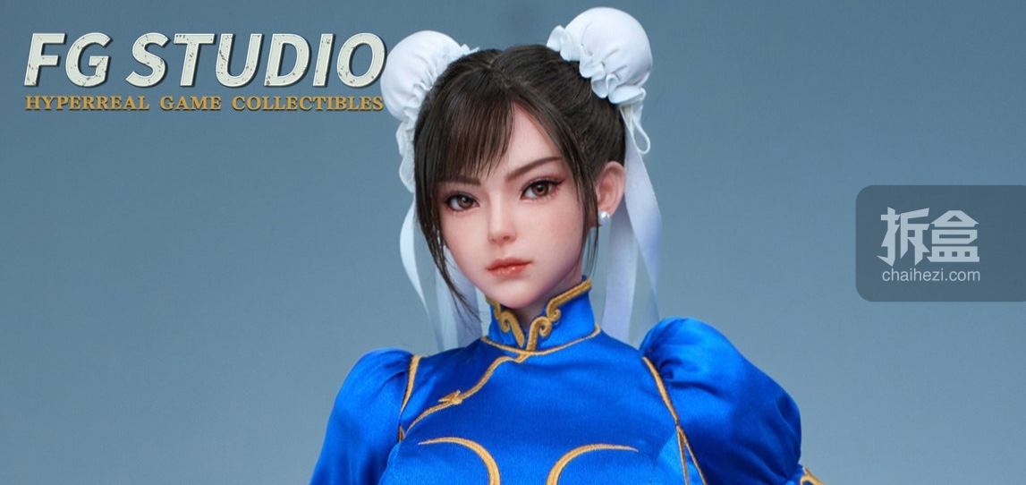 FG STUDIO 1/3 大比例 全硅胶可动人偶 春丽 街头霸王 - 拆盒