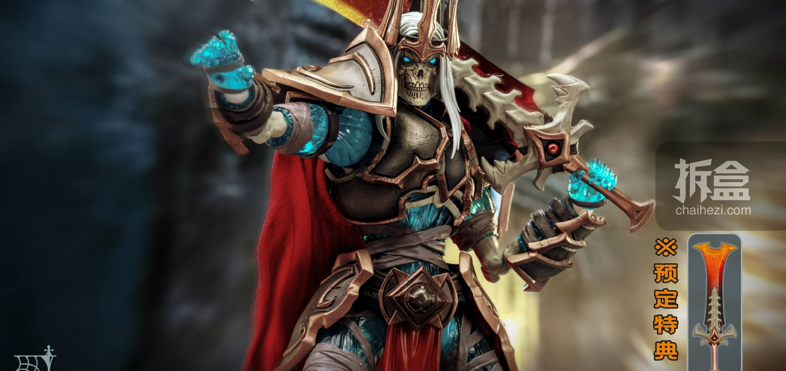 灰骑士工作室 Monsters-04 不朽之王 6寸可动人偶 - 拆盒