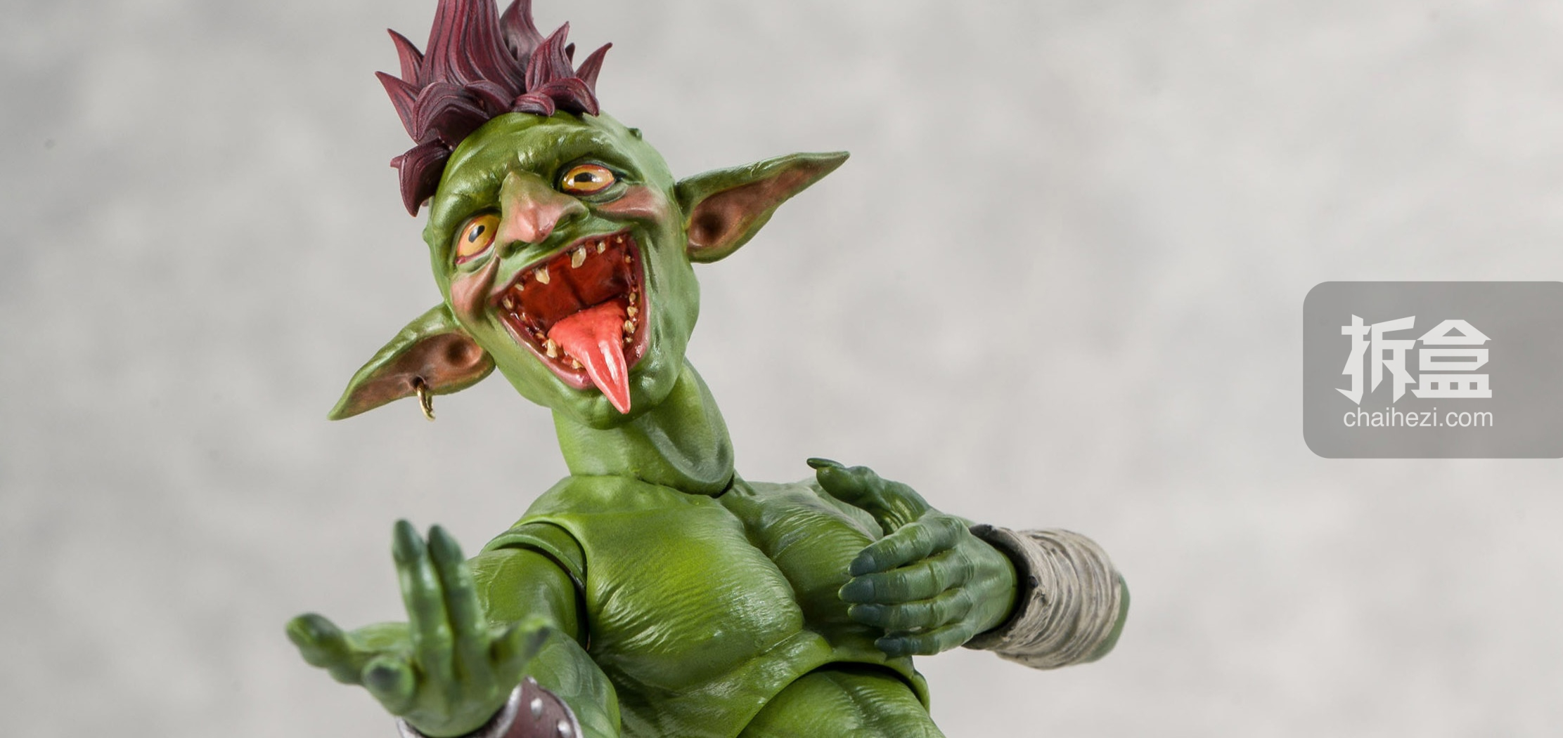 HopDo Toys 莫西干哥布林 可动人偶 - 拆盒